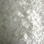 Capiz shell herringbone pattern white color – ShellShock Designs