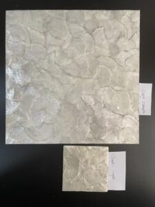 Dyed Silver Colour Capiz Shell – ShellShock Designs