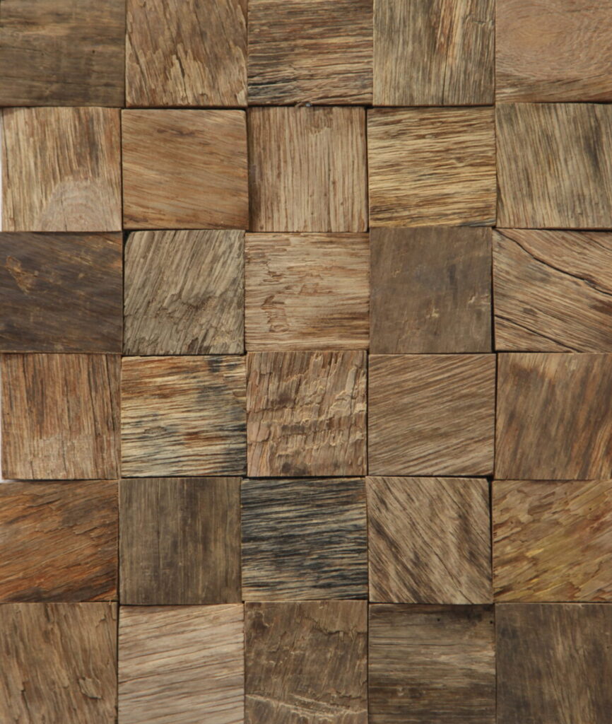 Reclaimed Old Ship Wood Mosaics – ShellShock Designs