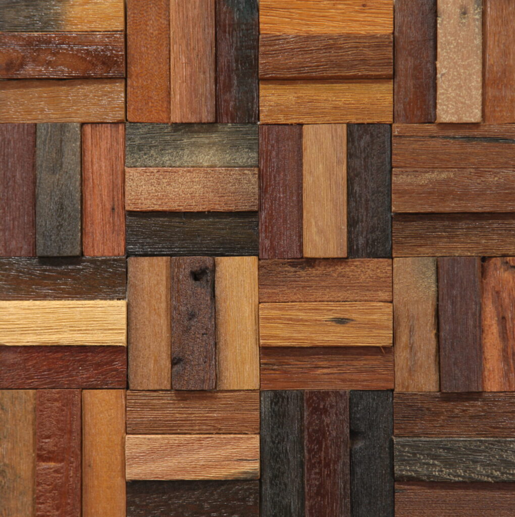 Reclaimed Old Ship Wood Mosaics – ShellShock Designs