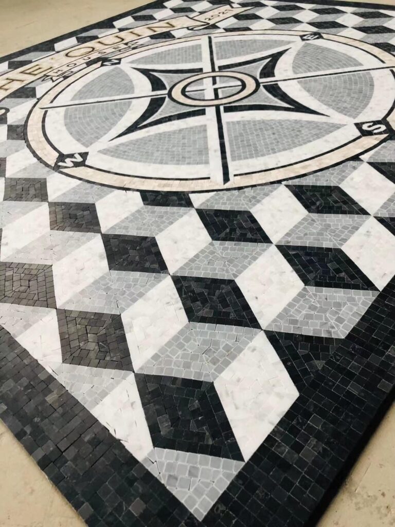 Bespoke Glass/Stone Mosaic Panels – ShellShock Designs