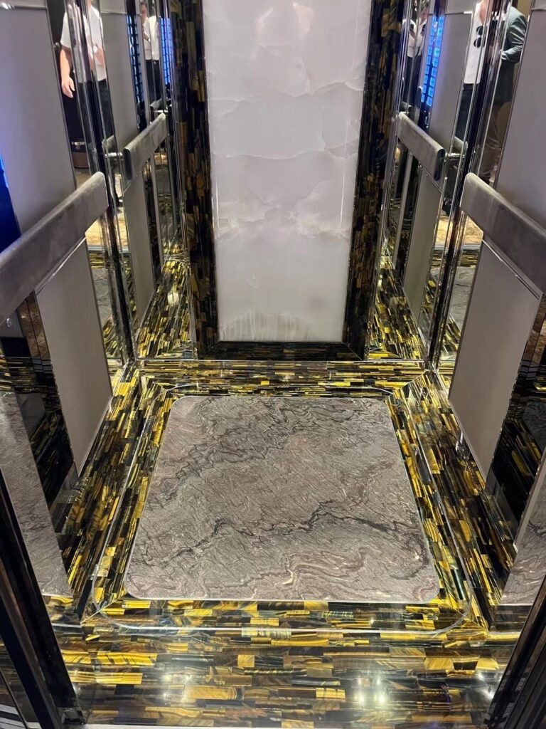 Backlit Gemstone Elevator Interiors – ShellShock Designs